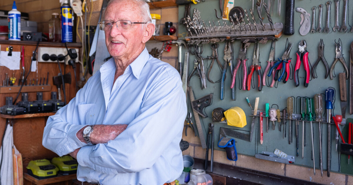 Des is 94—and with his hearing back, he’s busier than ever • NextSense