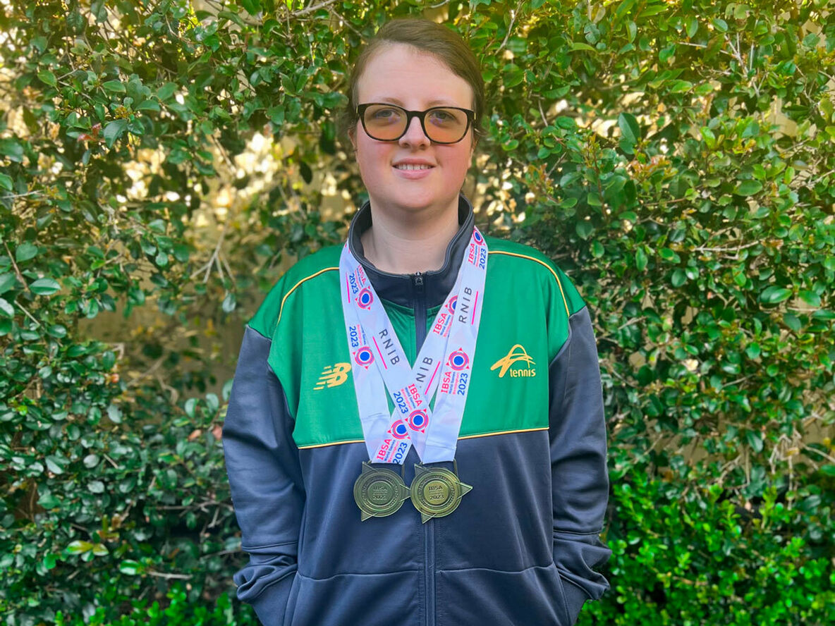 Champion Grace Excels in Blind Tennis On and Off Court • NextSense